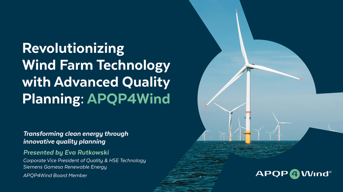 Meet APQP4Wind at WindEurope 2025
